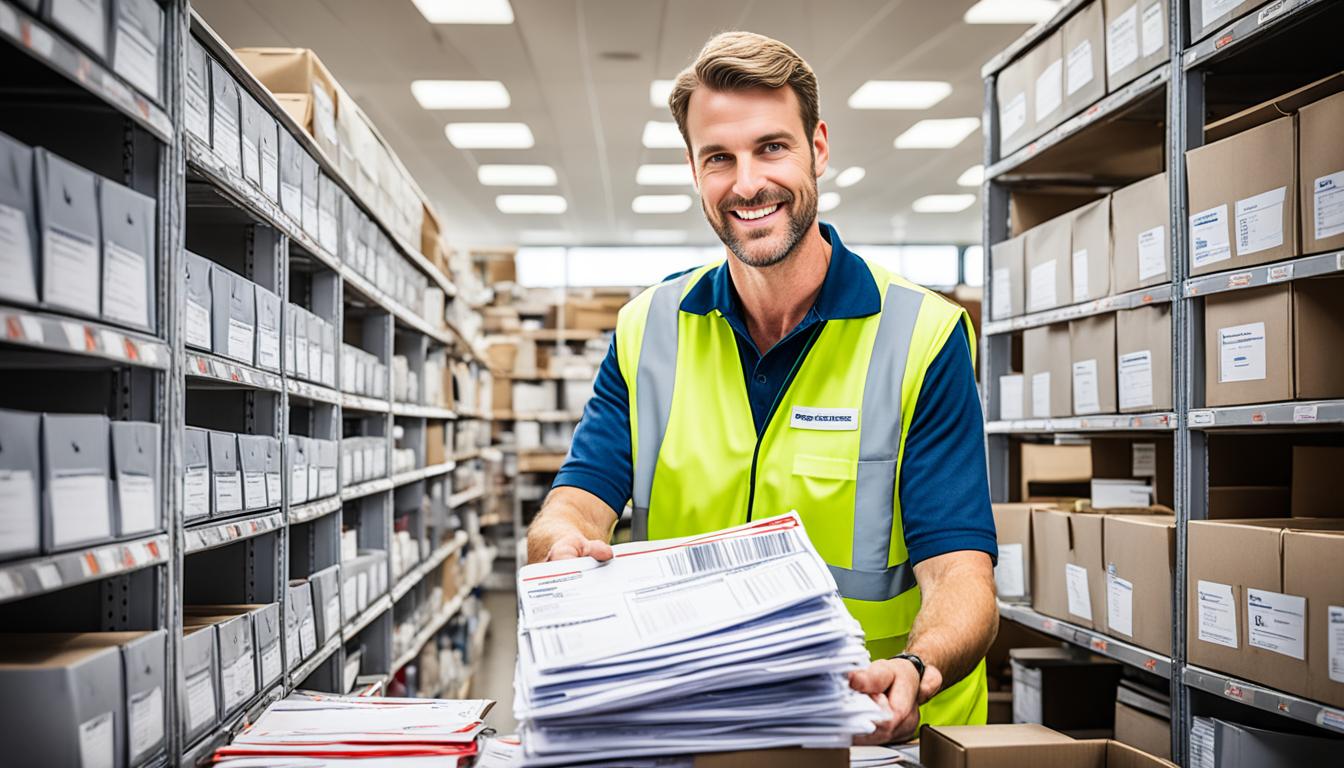 Berufsbild und Berufsporträt: Postbote